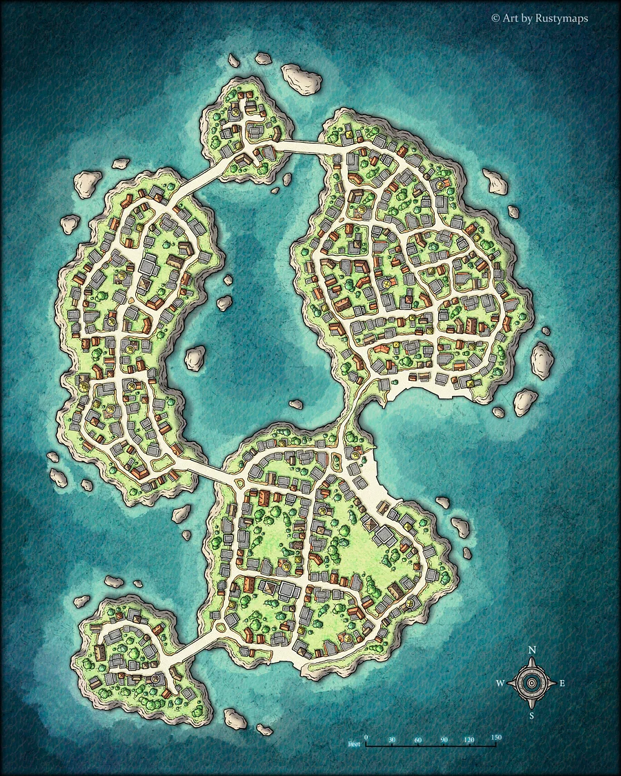 City Bundle No. 1 | Rustymaps