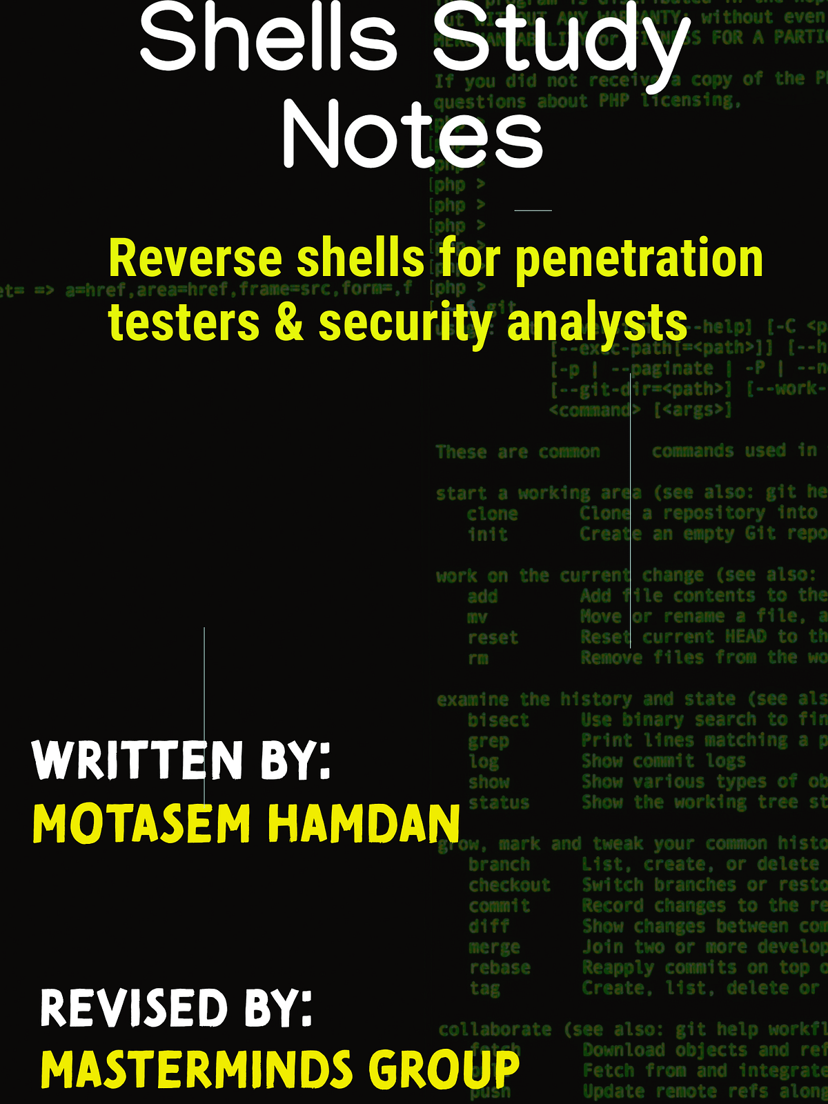 Shells Study Notes | The MasterMind Notes / Motasem Hamdan
