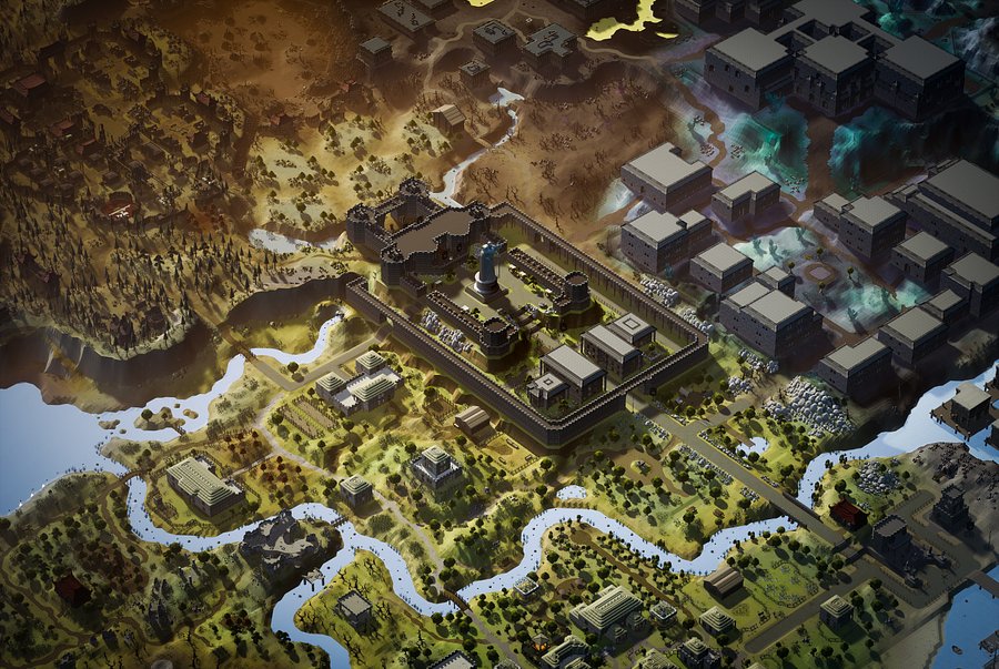 Kourend | Enhanced Matte 3D OSRS Poster - RS Chronicles