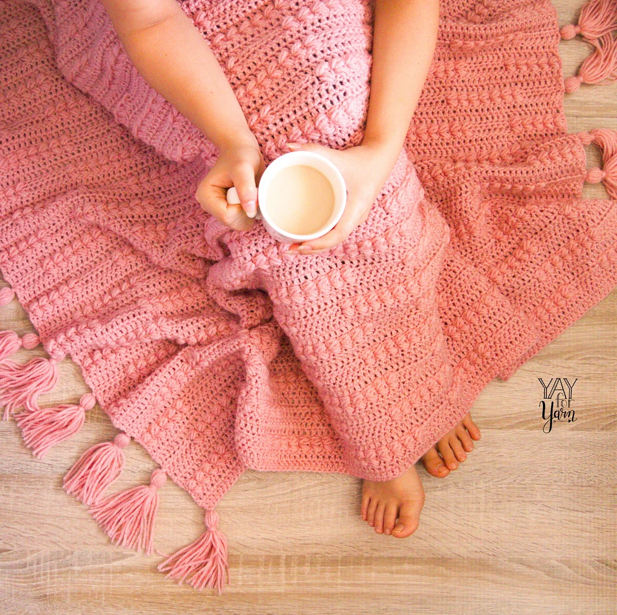 Peaceful Moments Afghan - PDF Crochet Blanket Pattern & Video Tutorial ...