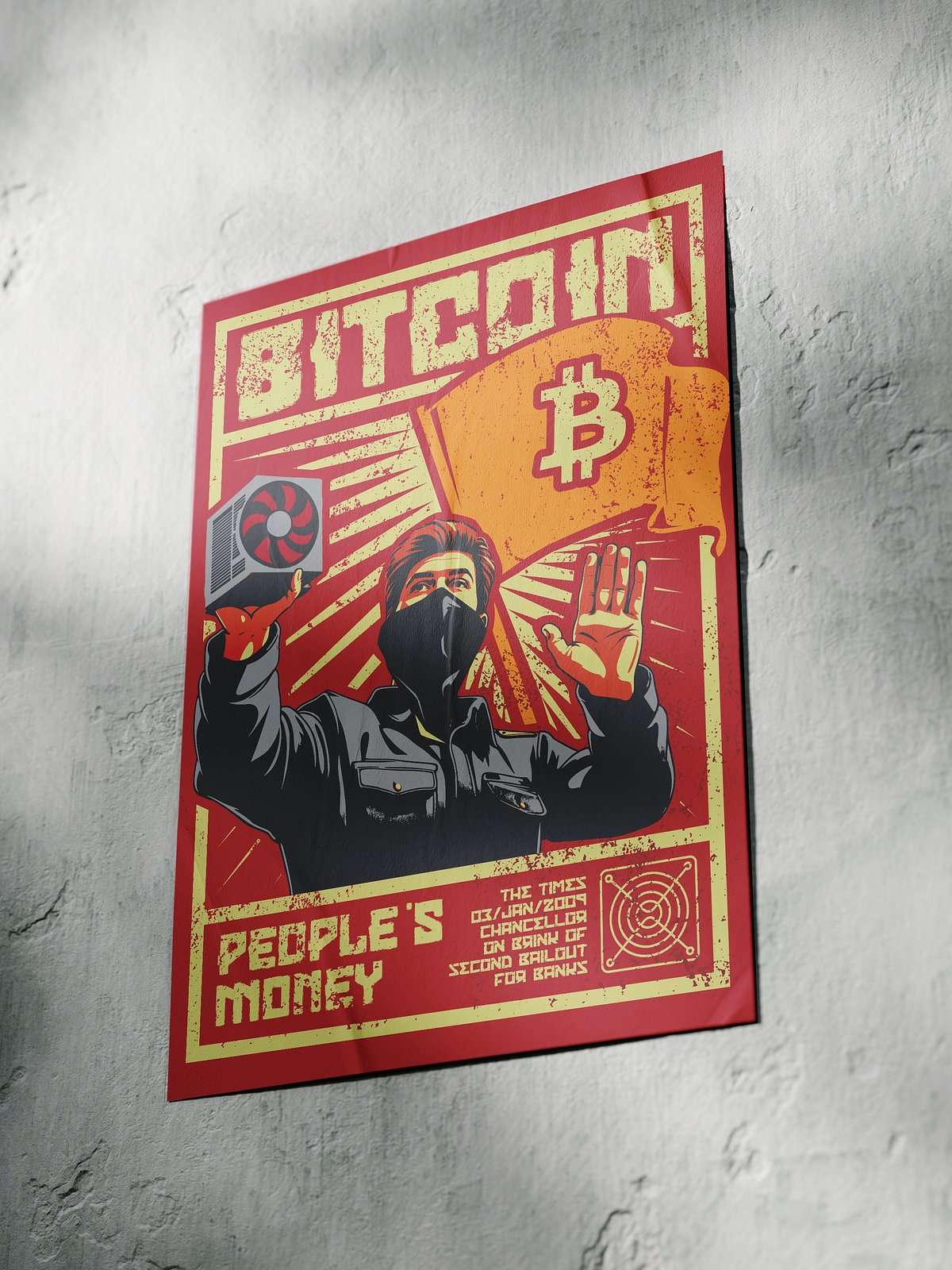 THE PEOPLE'S MONEY POSTER | Warung Bitcoin