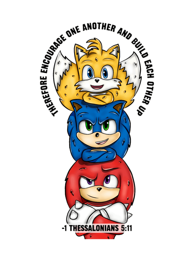 Trio Stack Sticker | Warriors Of God