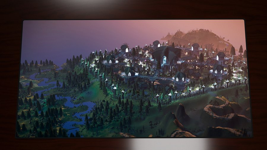 Prifddinas | Premium Wide OSRS Desk Mat | RS Chronicles