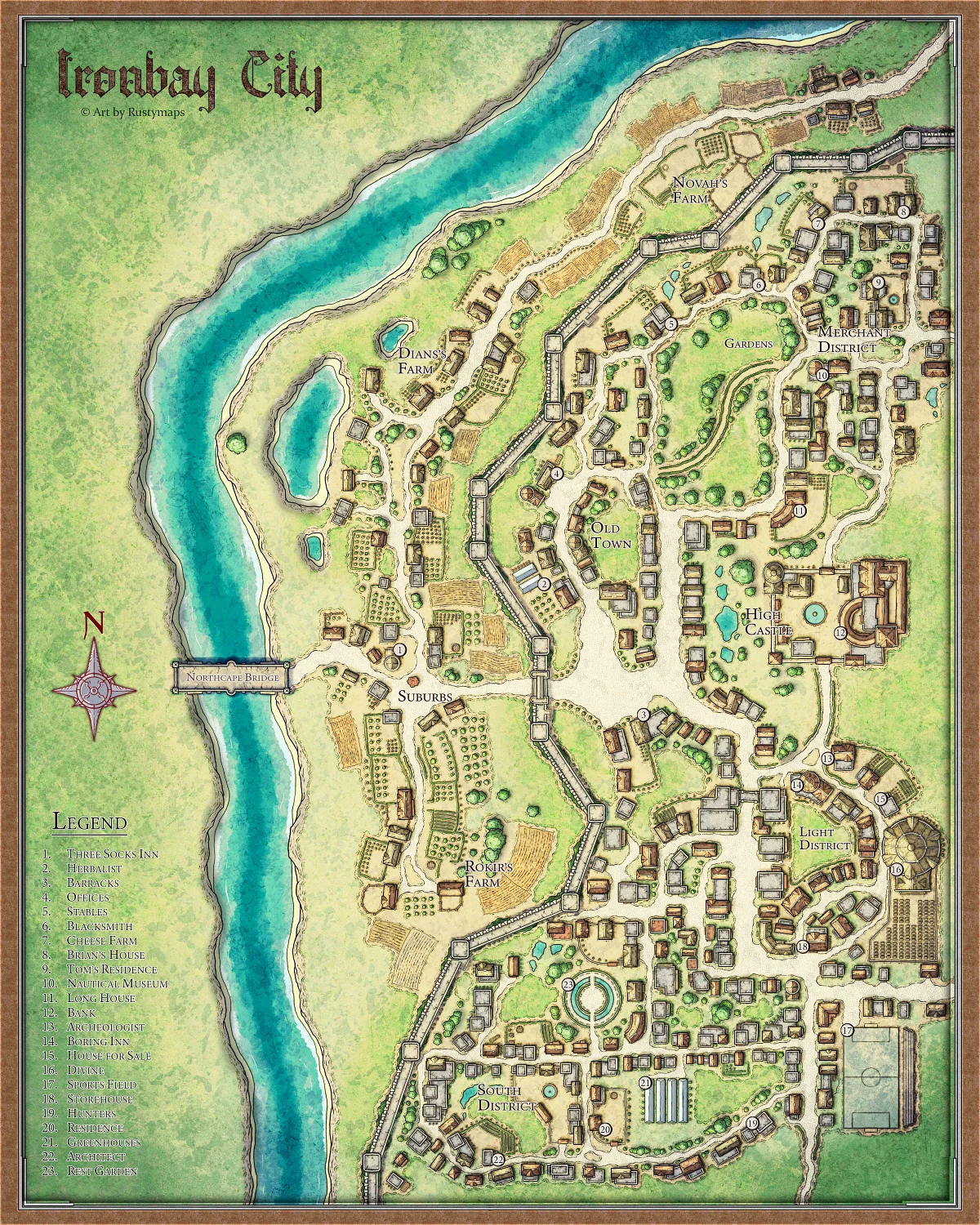 Ironbay City | Rustymaps