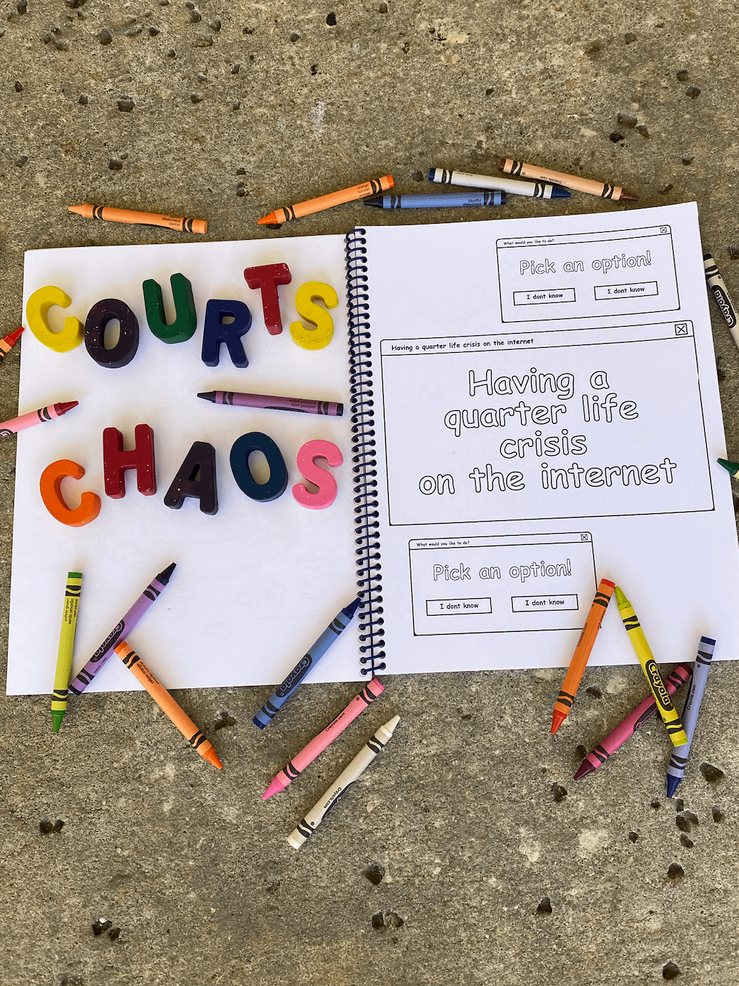 chaotic coloring book