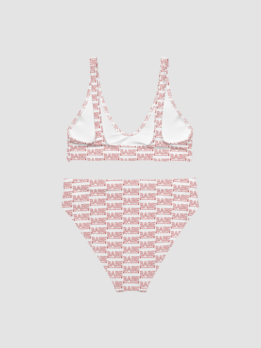 [Avaryana Rose] All-Over Print Recycled High Waisted Bikini Sublicolor 023B