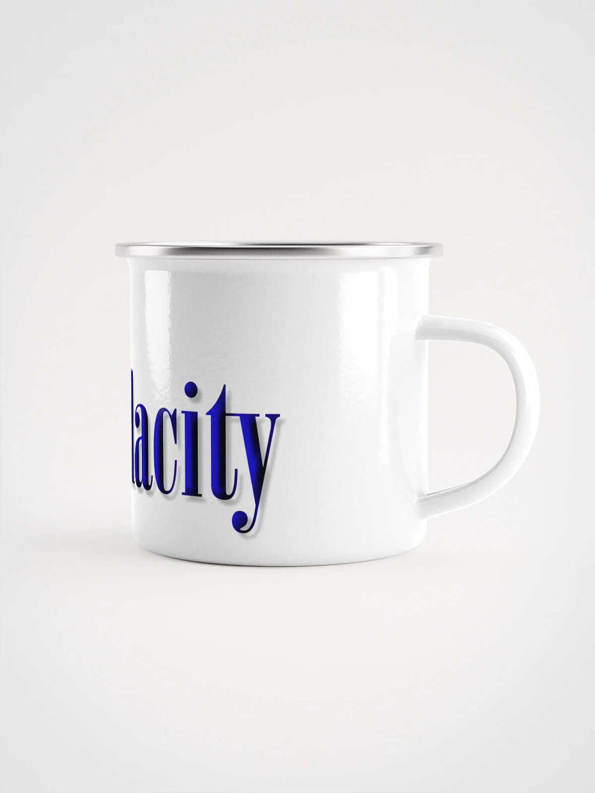 Audacity Retro Enamel Mug | Audacity Merch