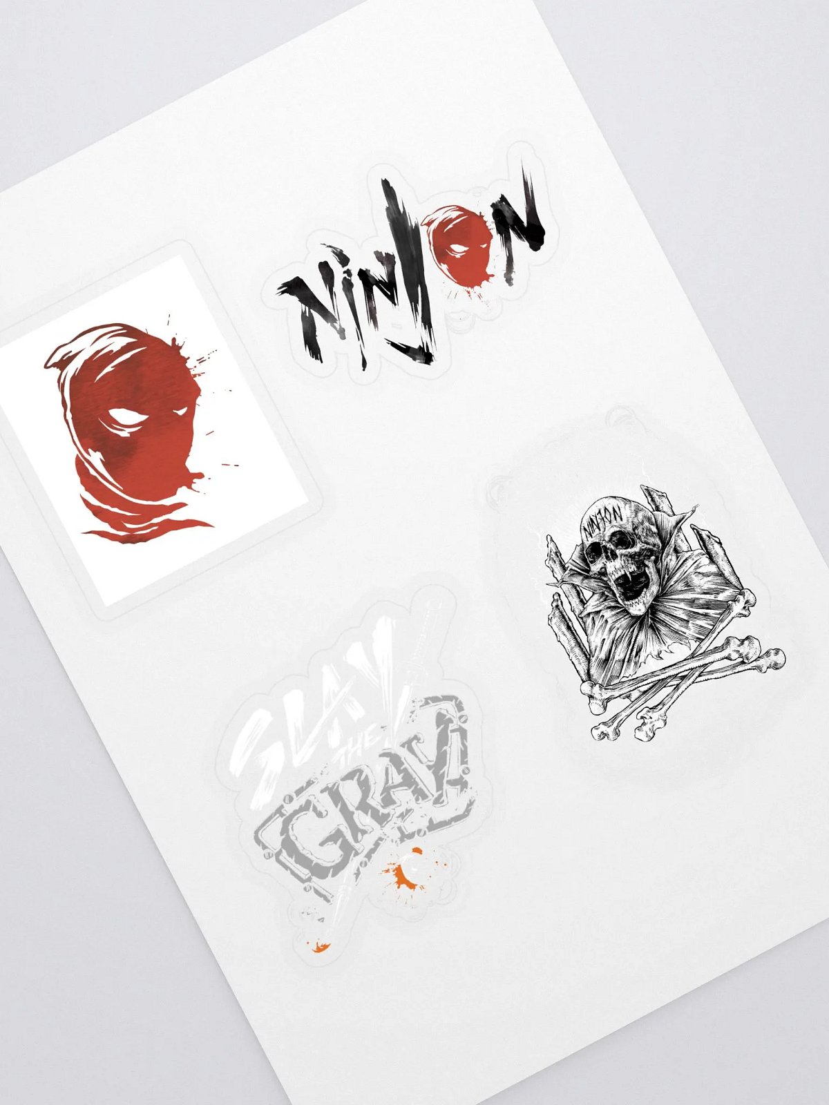 Ninjon Sticker Sheet | Ninjon