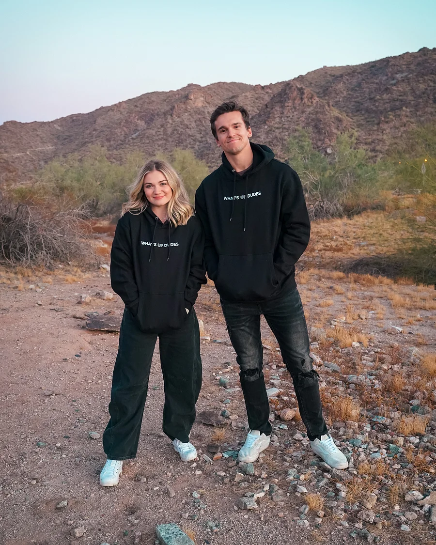 What's Up Dudes Hoodie | Unplanned Podcast