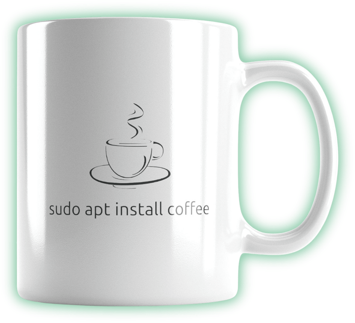 apt install coffee Mug | Learn Linux TV