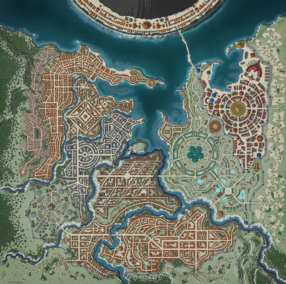 Astrakane City Map Pack | Rustymaps