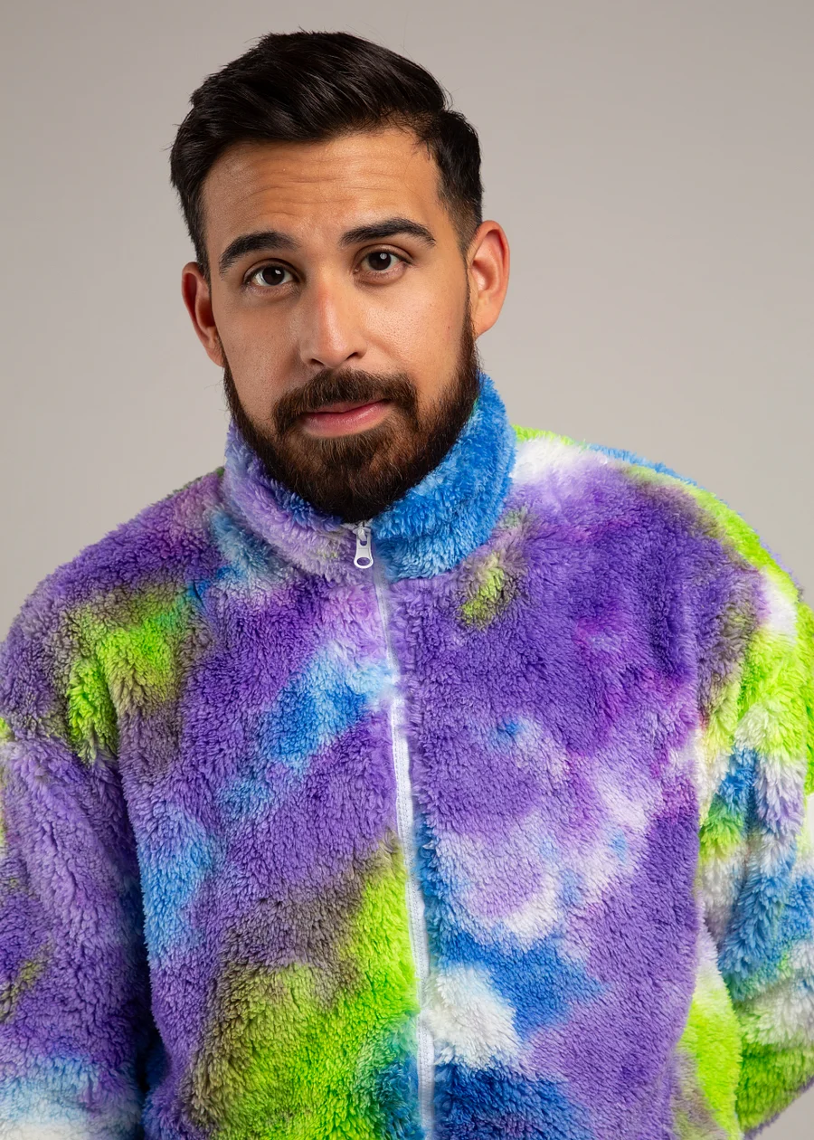 Keep Going Tie Dye Fleece Full Zip Beautiful Bastard