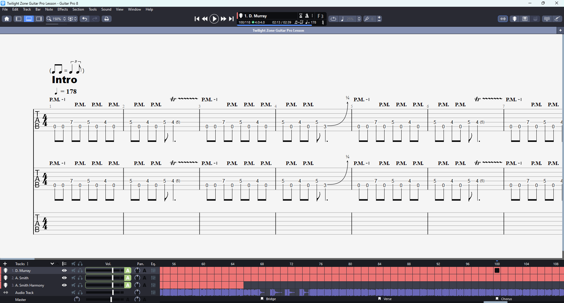 Twilight Zone PDF TAB + Backing Track MP3 | SongTutorial