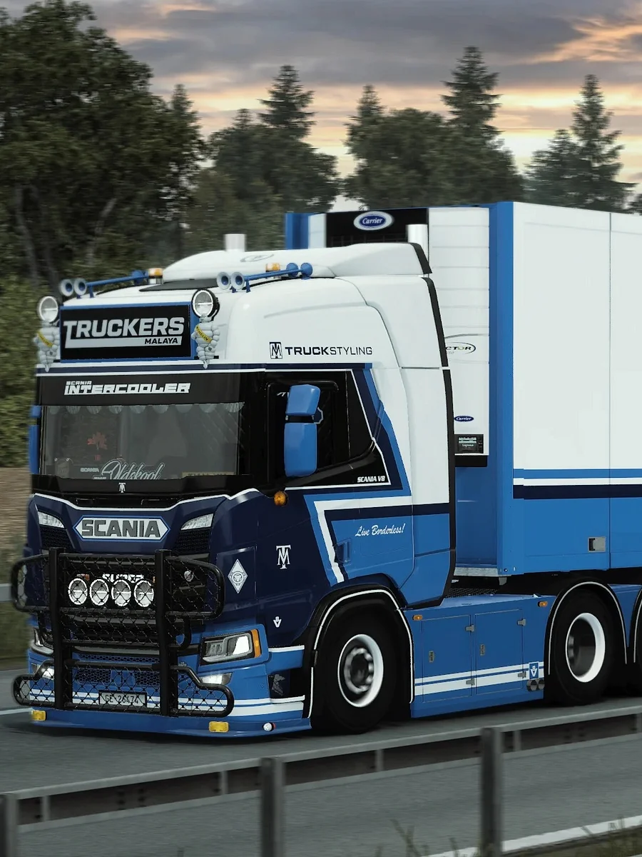 Early Access! ETS2 TM Scania R & S Next Gen 2016 Skin Pack (Glossy & Matte) Changeable ...