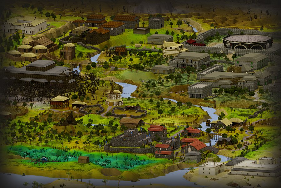 Misthalin | Enhanced Matte 3D OSRS Poster - RS Chronicles