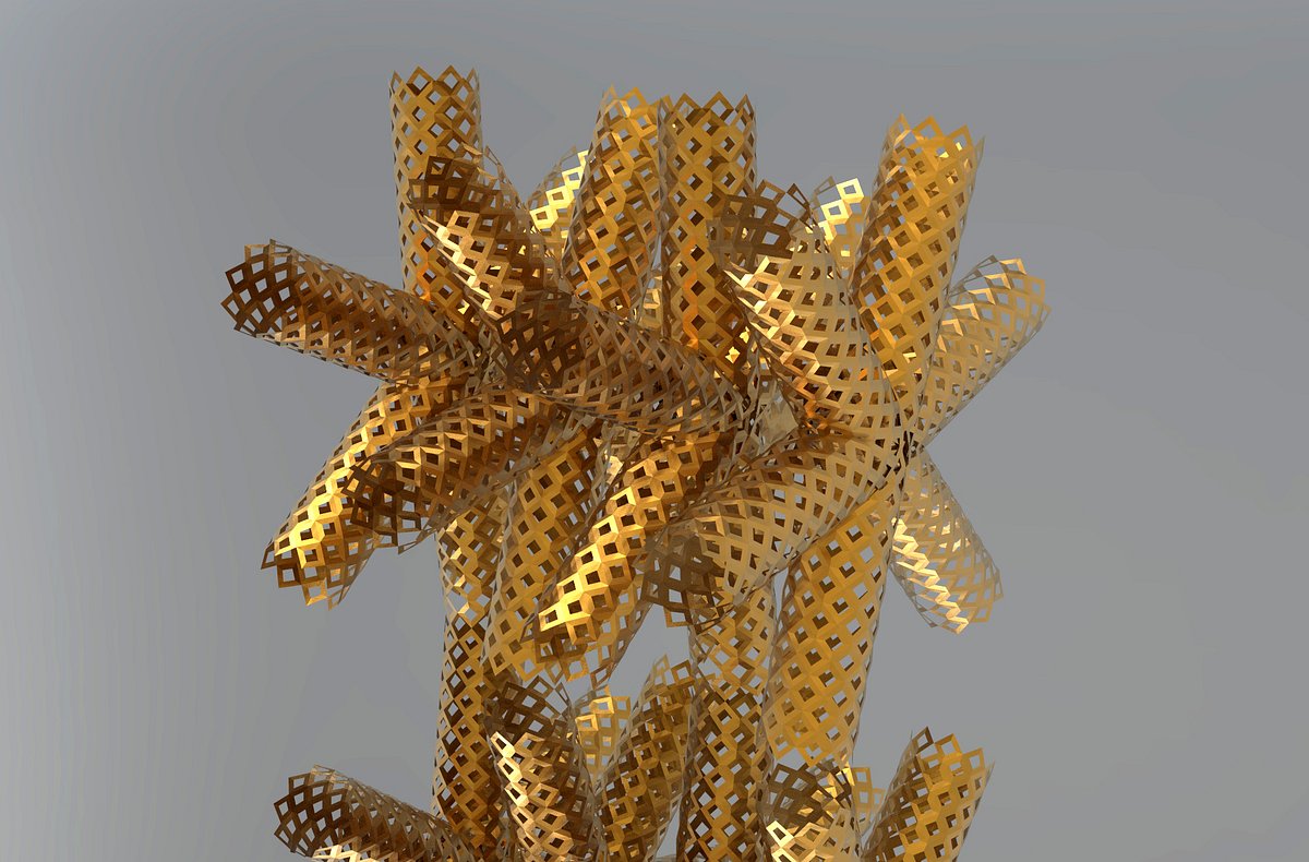 Lunchbox Structure Parametric Design Grasshopper Rhino Files Download | architutors