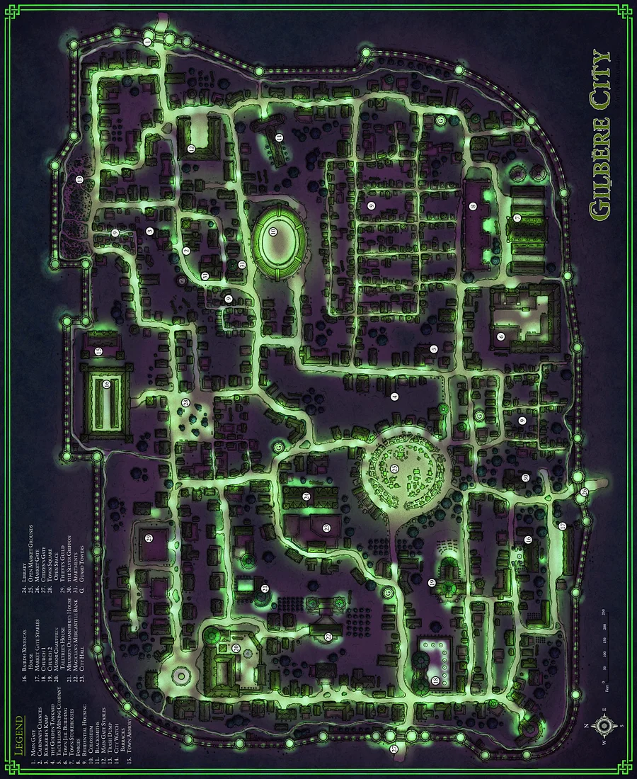 Gilbere City | Rustymaps