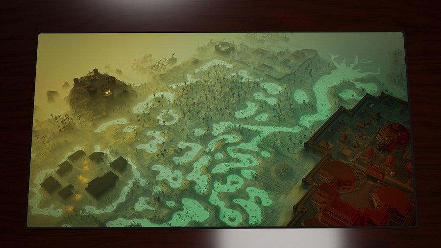 Morytania | Premium Wide OSRS Desk Mat - RS Chronicles