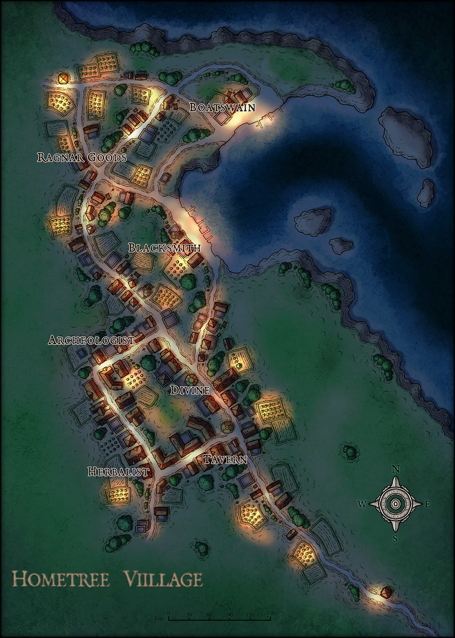 Hometree Village | Rustymaps