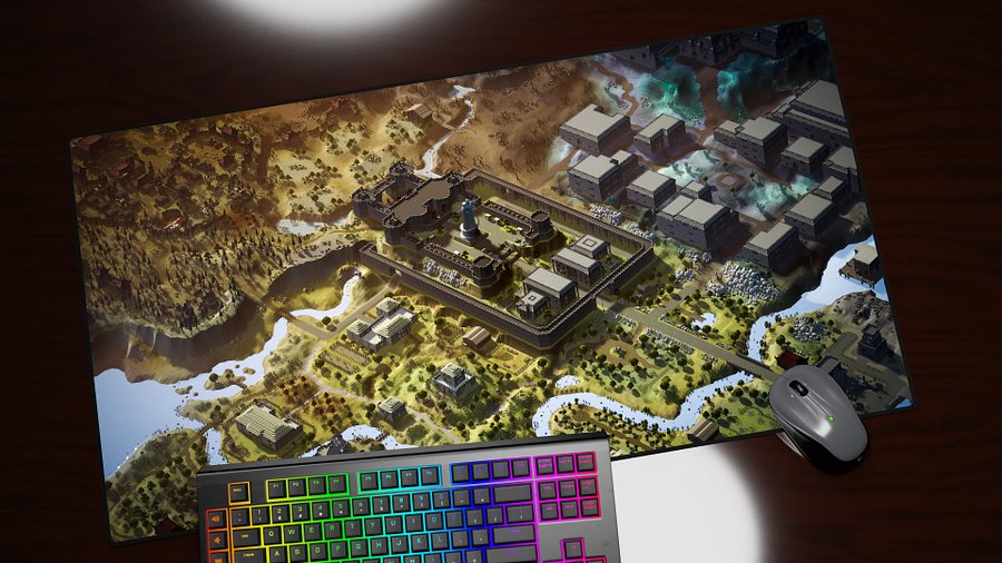 Kourend | Premium Wide OSRS Desk Mat - RS Chronicles