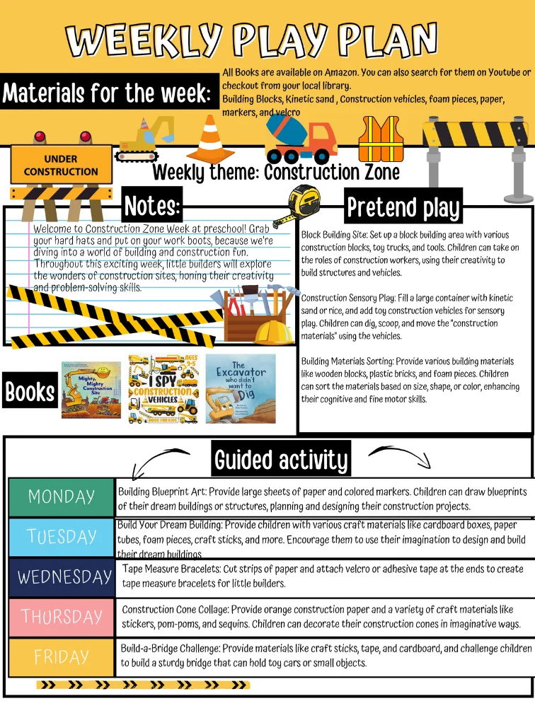 Preschool Play Plan | Kelly