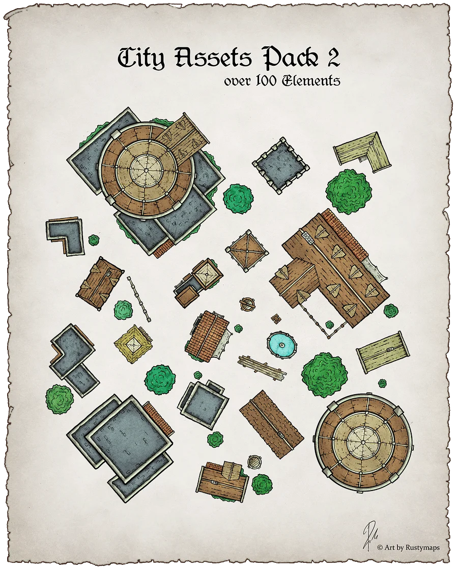 City Assets Pack II | Rustymaps