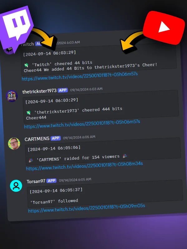 Discord Stream Logger | nutty