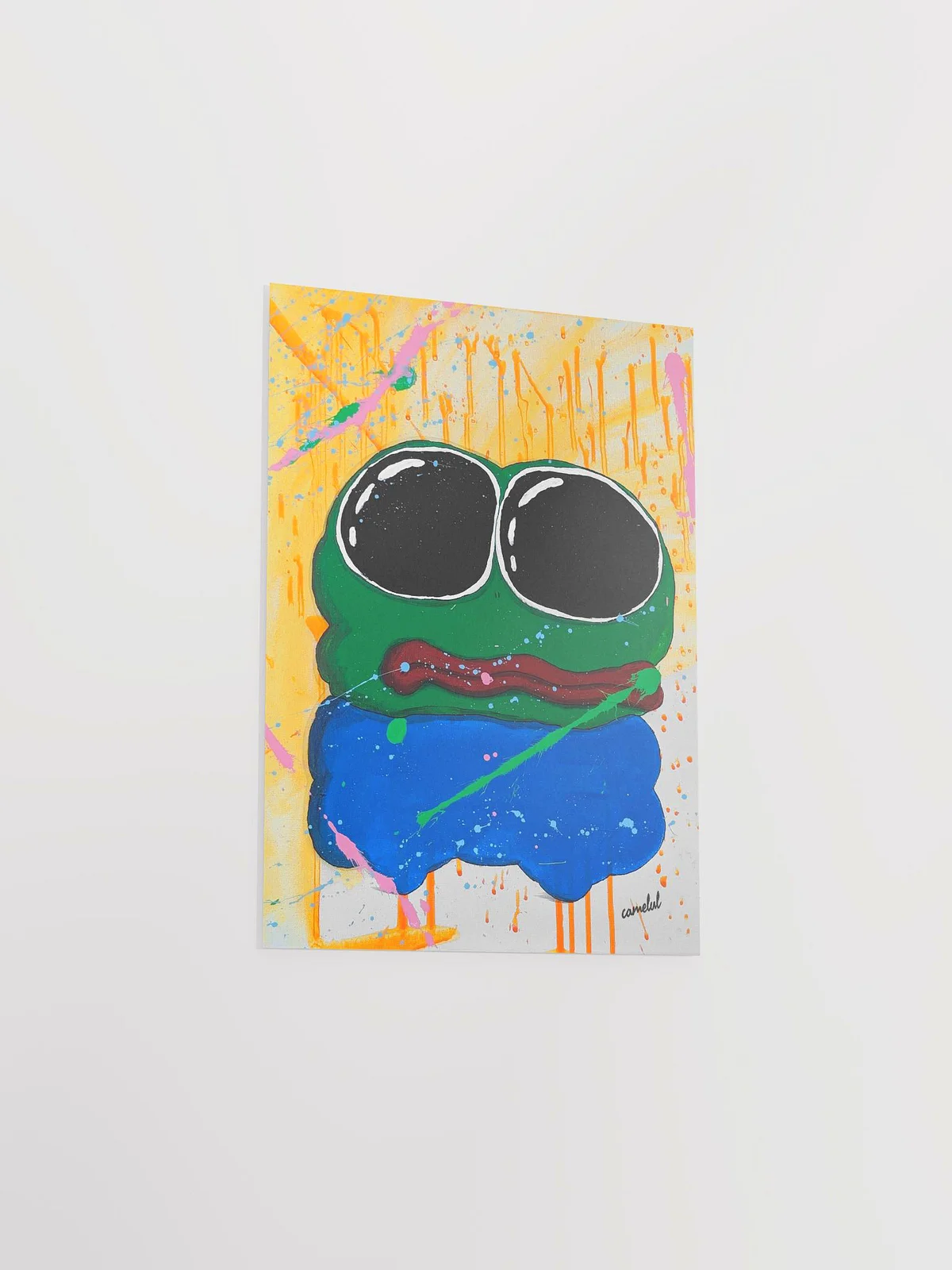 "PAINTED" SERIES: 001 - POSTER PRINT | peepo.cool