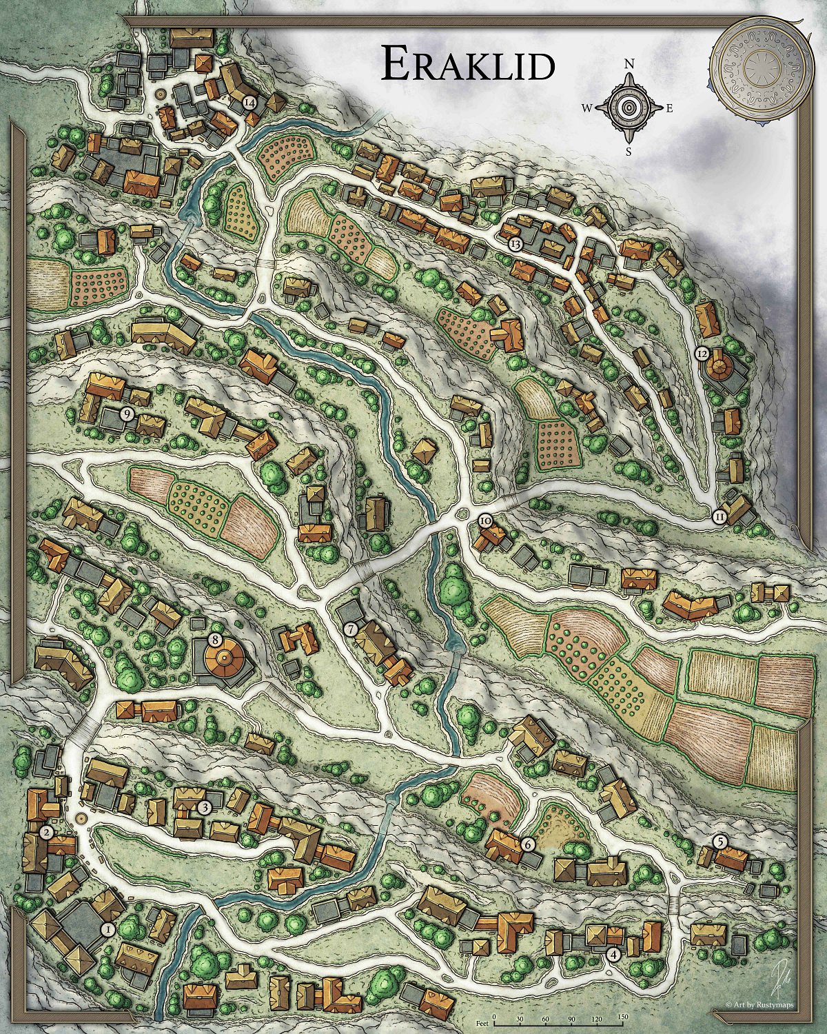 Eraklid City | Rustymaps