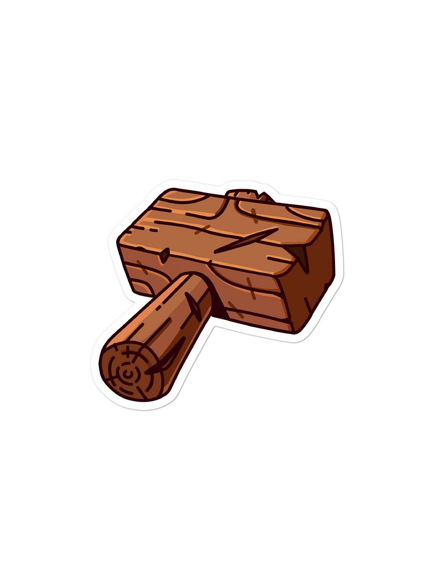 Hammer Sticker