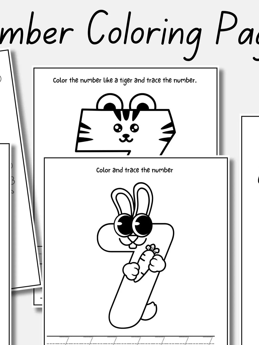 Printable Toddler Worksheets, Kindergarten Learning Bundle,Busy Book ...