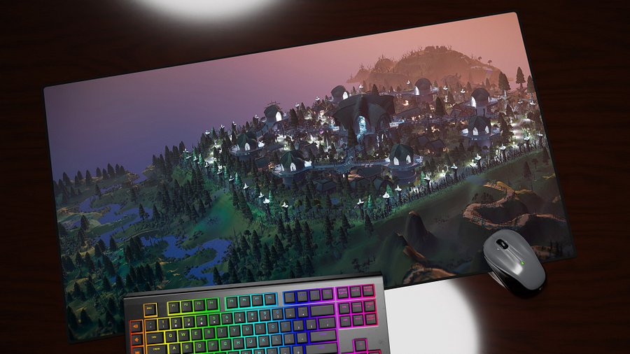 Prifddinas | Premium Wide OSRS Desk Mat | RS Chronicles