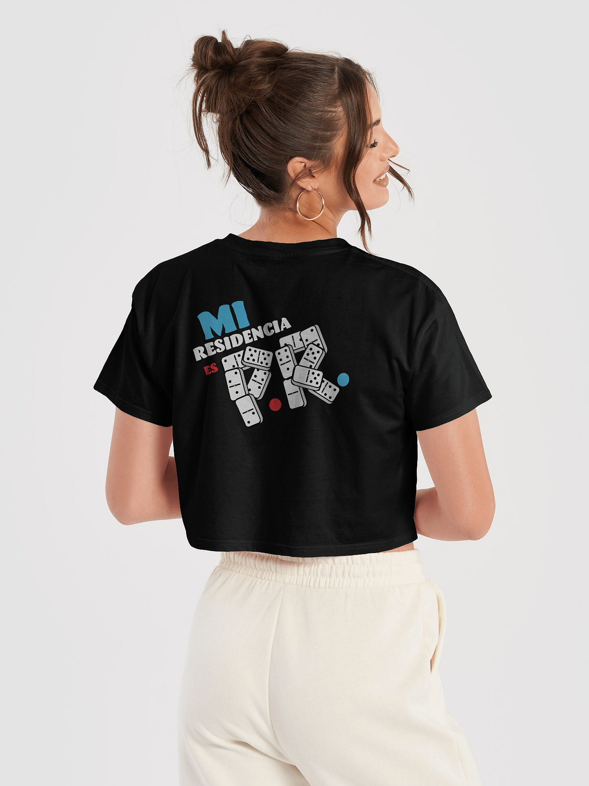 Mi Residencia es PR - Cropped T-shirt | Pamela Noa Shop