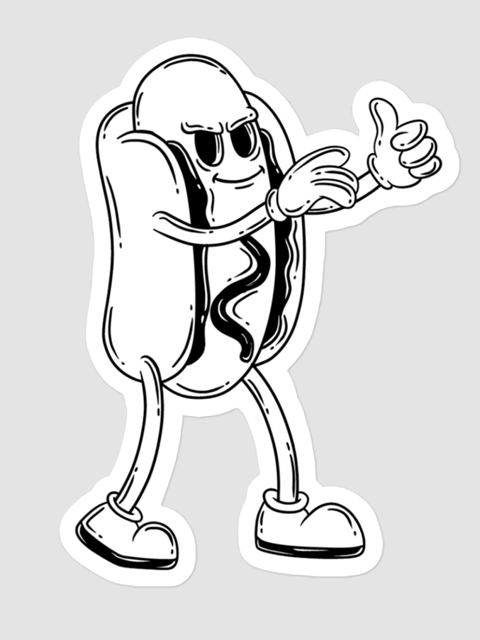 Nice Meat Sticker | Meat Mommy Merch