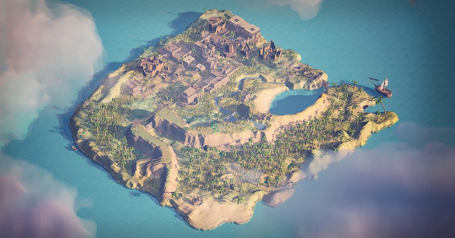 Ape Atoll | Premium Wide OSRS Desk Mat | RS Chronicles