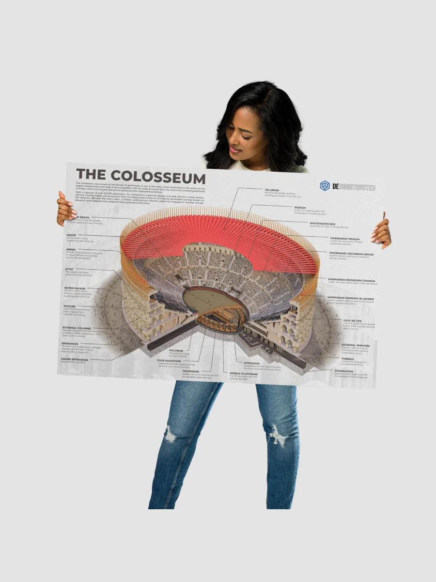 The Colosseum Poster | Deconstructed Animations