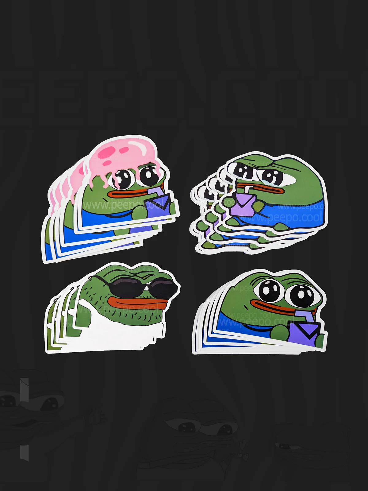"SIPPER" PEPE STICKERS PACK | peepo.cool