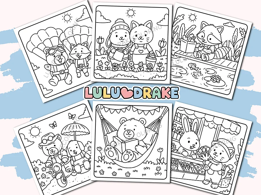 drake coloring pages