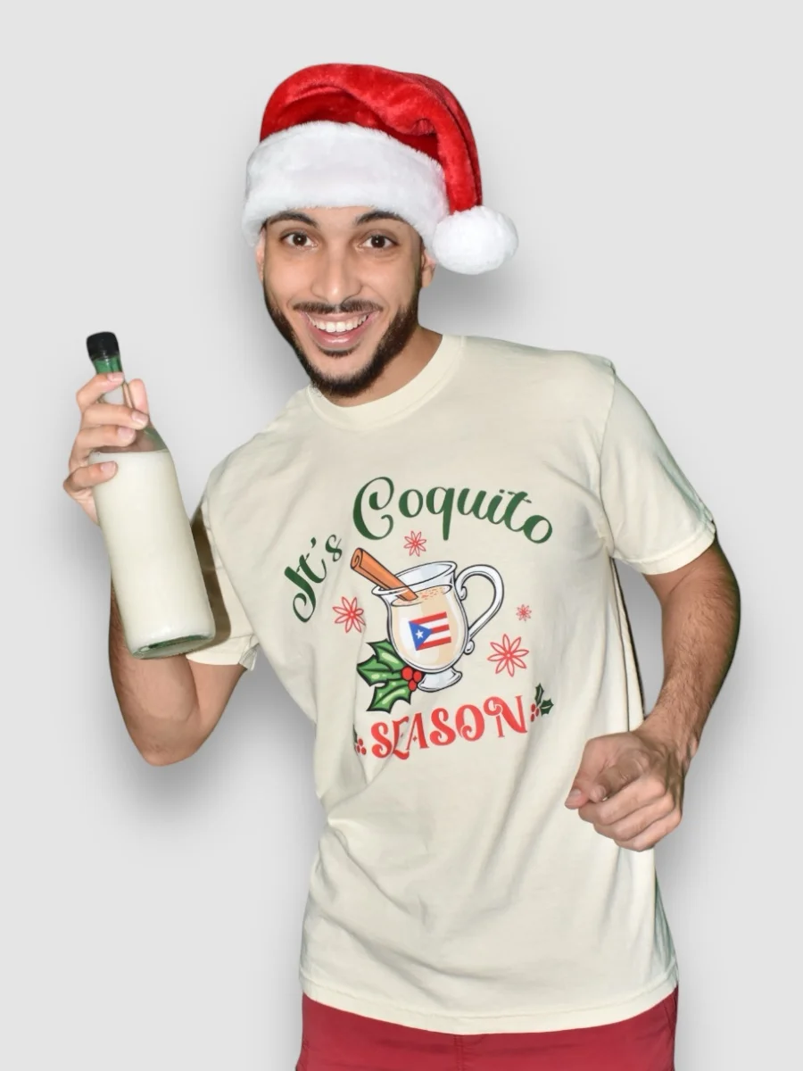 Coquito Season T-Shirt | Kel Perez