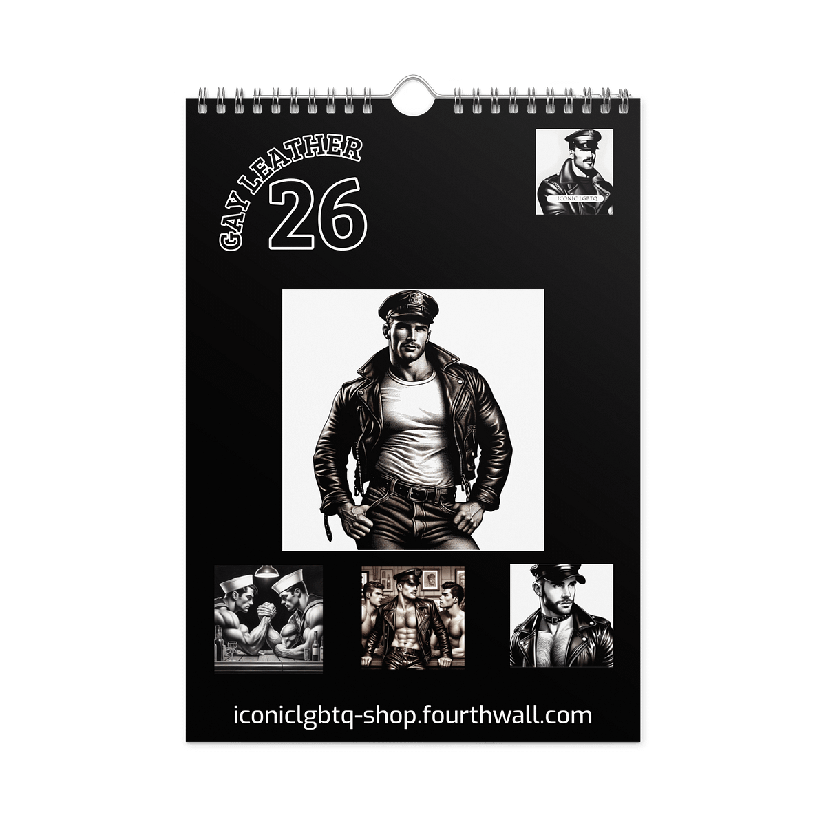 Daddy Days: 2026 Calendar of Leather, Lust & Legacy | iconiclgbtq