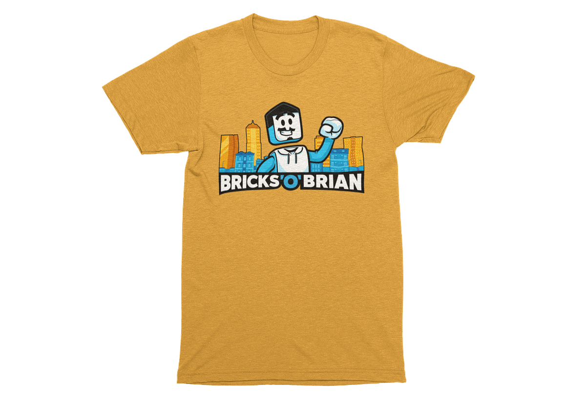 Icon Bricks 'O' Brian T-Shirt for Kids | Bricks 'O' Brian