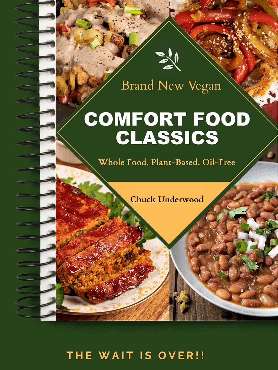 Comfort Food Classics Cookbook - Brand New Vegan