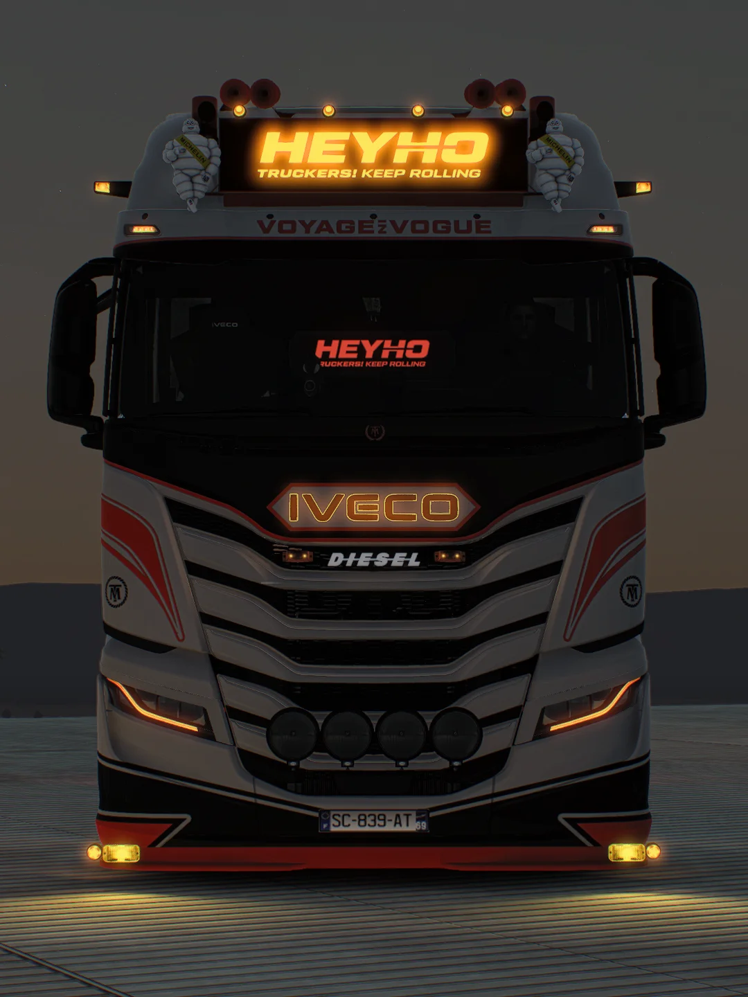 Iveco S Way Paintjob | Changeable Multi Color Skin | Compatible with Tuning Pack by MDT | TM ...