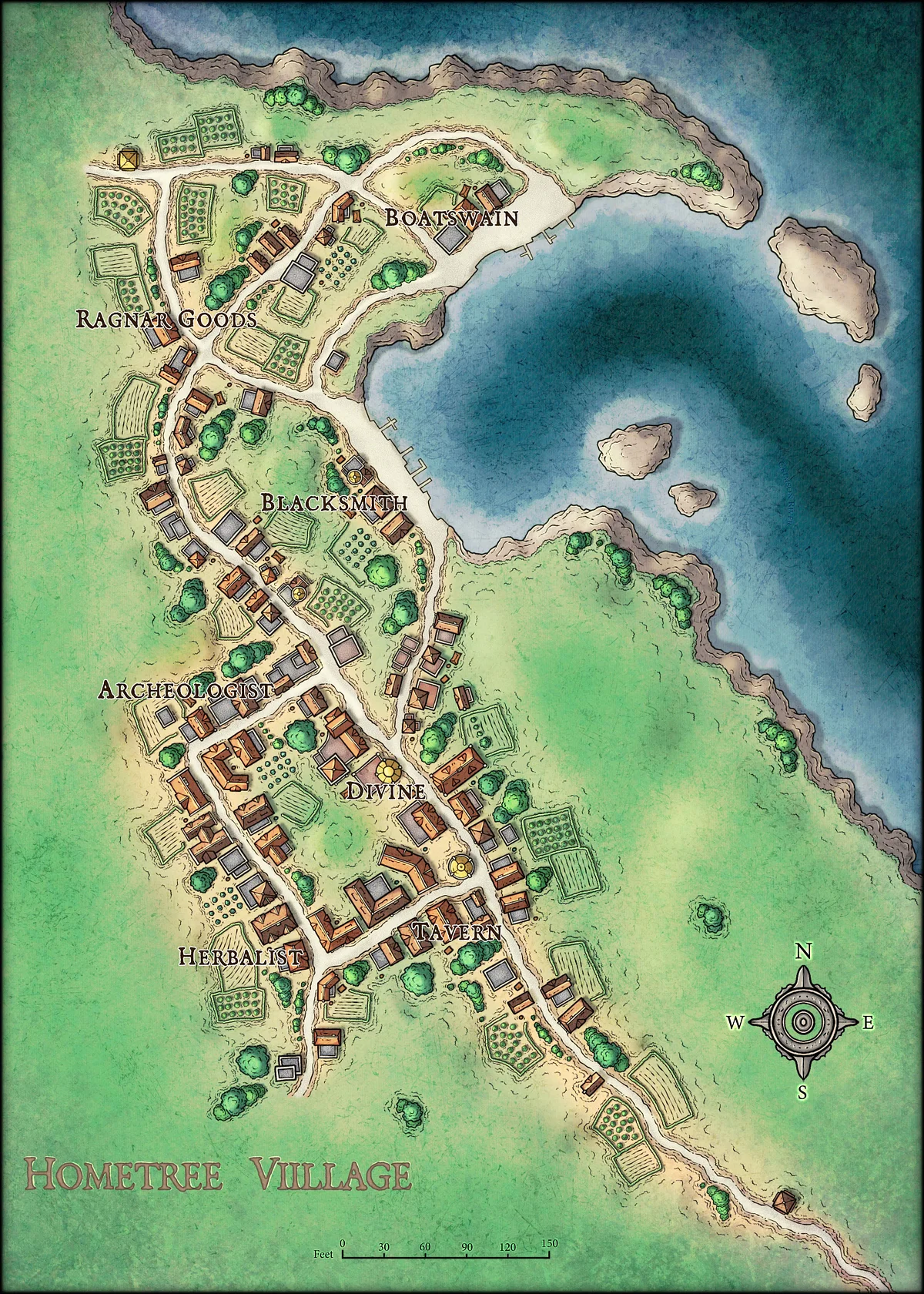 Hometree Village | Rustymaps